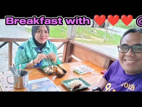 BREAKFAST WITH ❤️❤️❤️ @ Nasi Dagang Warisan Cik Lah, Kg Gong Nangka, Marang