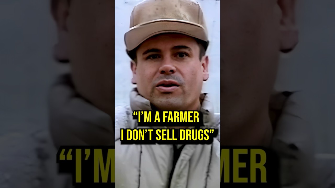 El Chapo's First Prison Arrest Interview (1993) #elchapo #shorts #druglord #cartel