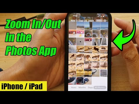 iPhone/iPad: How to Zoom In/Out in the Photos App