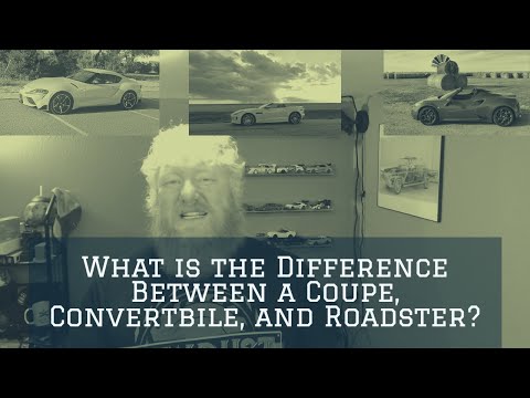 Q&A: What's a Coupe, a Convertible, and a Roadster?