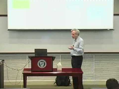 Templeton Research Lecture: "Beliefs and Values"