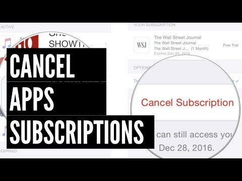 How to cancel subscriptions on your iPhone with AppStore or Itunes