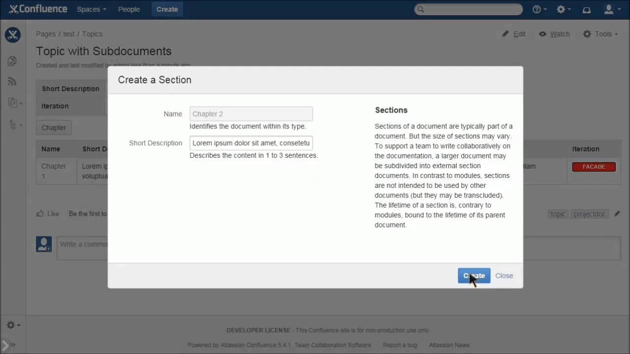 Using Subdocuments (-projectdoc)
