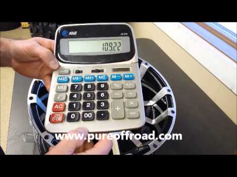 How to Measure an ATV / UTV Bolt Pattern