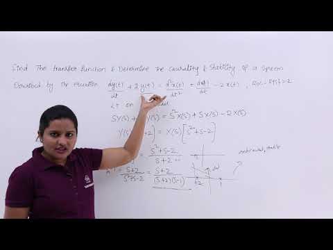 Causality and Stability Problem Example Video Lecture - Crash Course (English) for Electrical ...