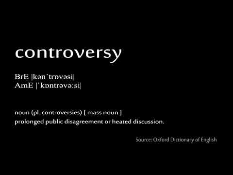 How to pronounce - controversy