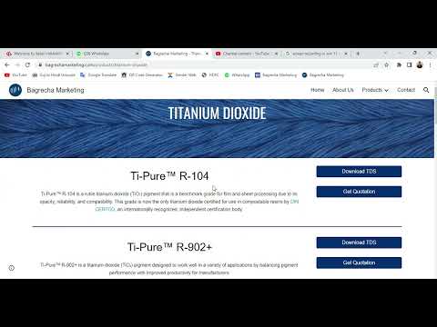 Titanium Dioxide - CAS No 13463-67-7 Latest Price, Manufacturers ...