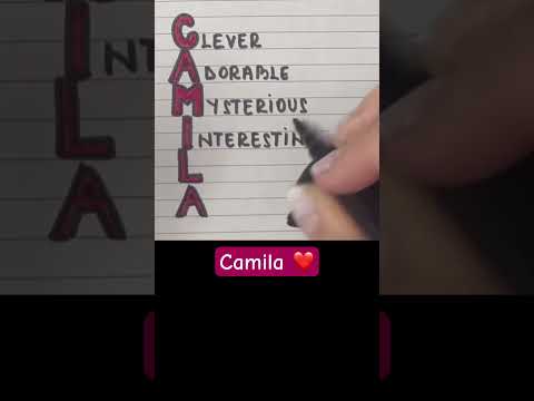 Meaning of the name CAMILA #meaning #name #camila