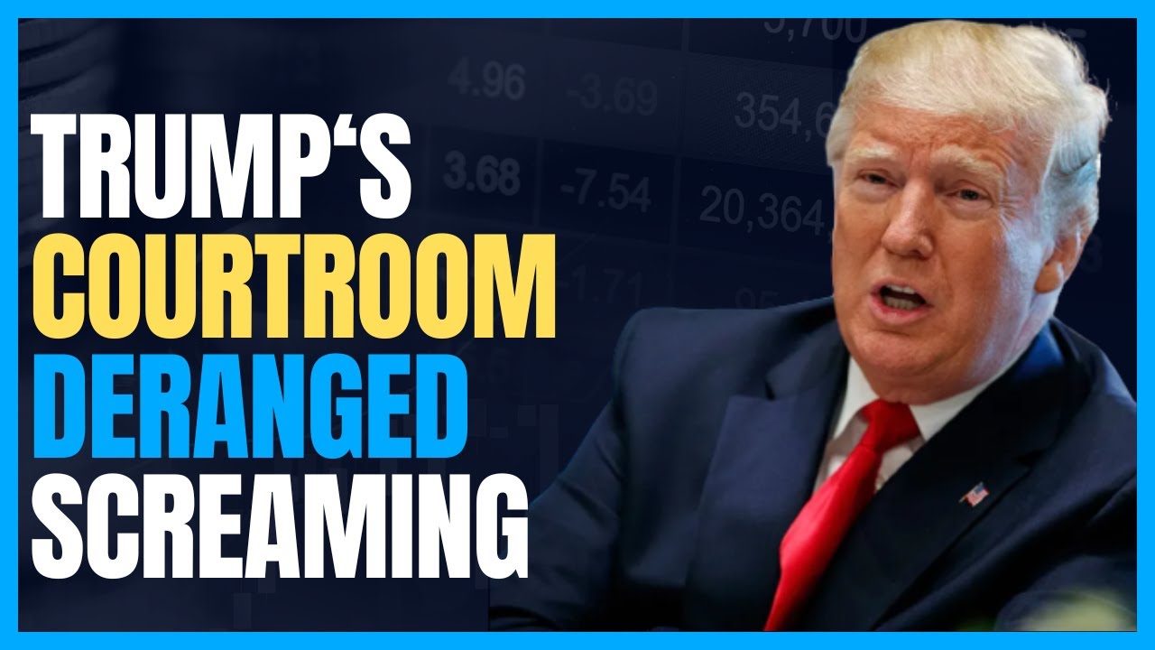 Trump's Courtroom Actions Echoed by Deranged Social Media Outbursts