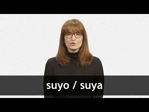 English Translation of “SUYO” | Collins Spanish-English Dictionary