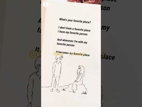 whats your favourite place..💕💕#hs junnu #two lines quotes...