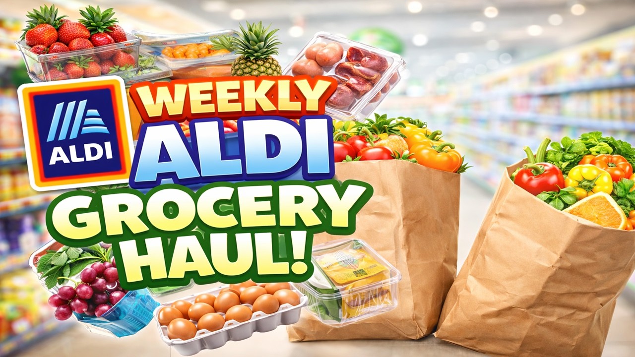 🌸 Aldi Haul 2026 | Budget Groceries + Easter Brunch On The Cheap 🐰💐🐣