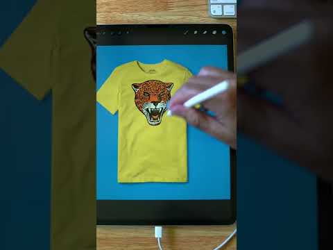 Flat Lay Pro T-Shirt Mockups for Procreate (iPad) #shorts