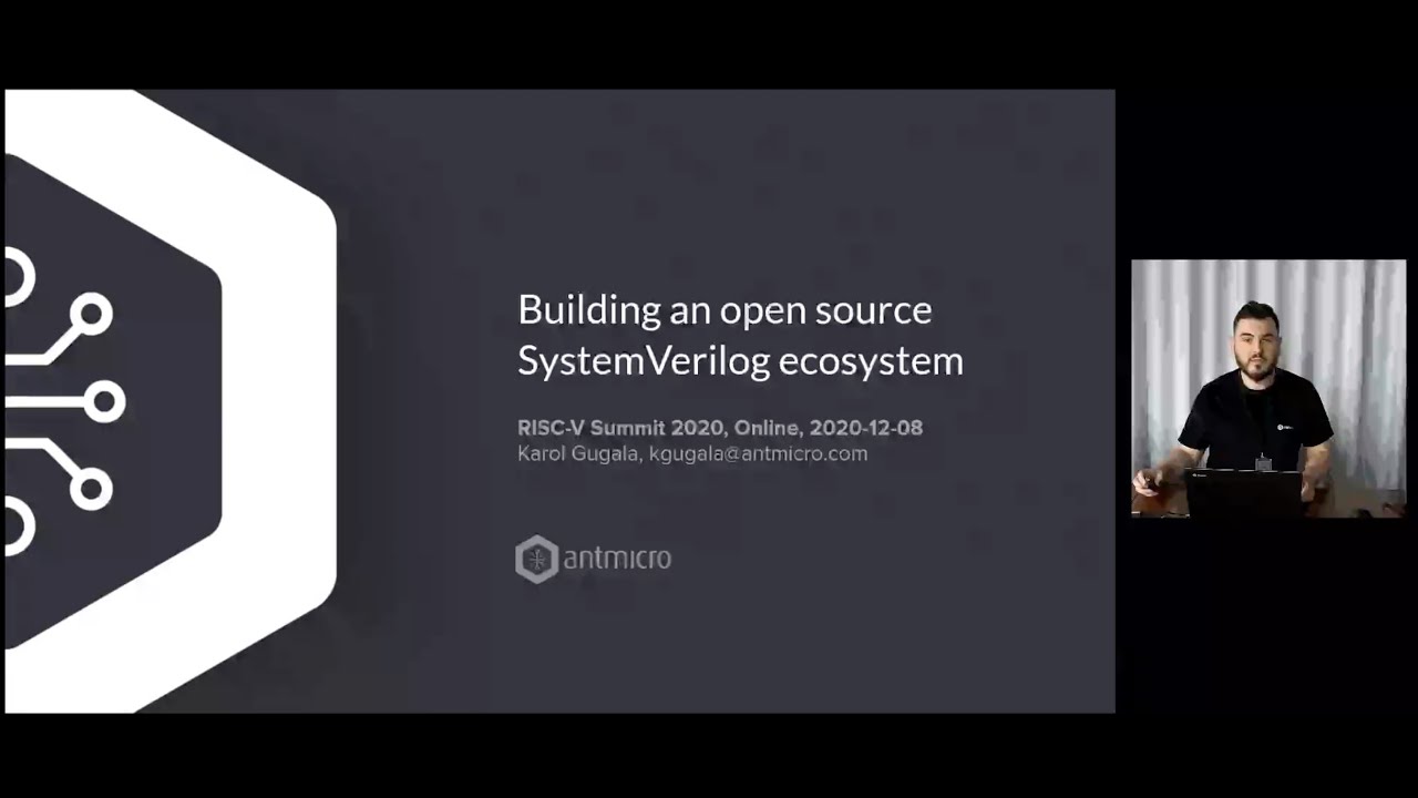 Tech Talk with Antmicro: Building an open source SystemVerilog ecosystem