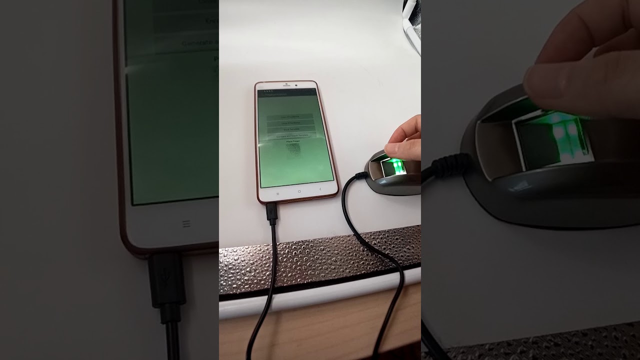 Huifan Patent HF4000 Micro USB fingerprint scanner
