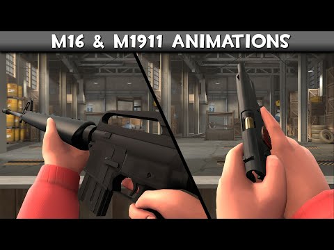Steam Community :: Video :: [SFM] M16 & M1911 animations for Soldier