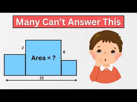 Only Sharp Minds Can Solve This Crazy Geometry Square Area Problem