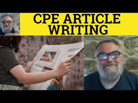 🔵 Newspaper Article - CPE Writing - What Life Skills Should be included in School Curriculums?