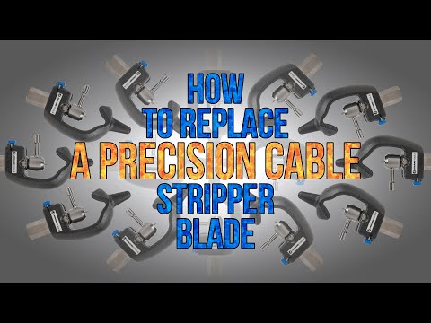 How To Replace a Precision Cable Stripper Blade (CST-25RB) - Jonard Tools