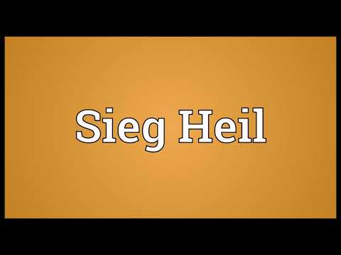 Sieg Heil Meaning