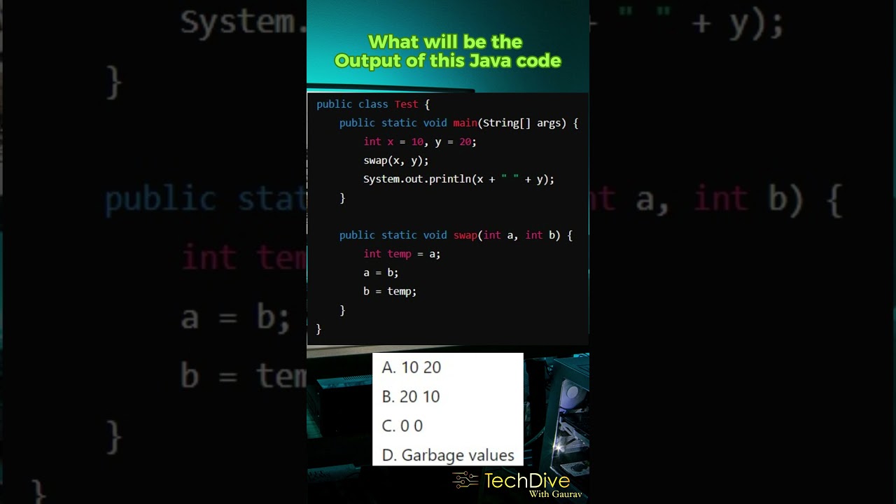 Java Quiz Time: Can You Answer This?  #programminglanguage #coding