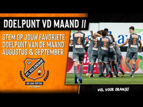 Verkiezing Doelpunt van de Maand augustus & september