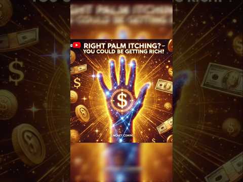 "Right Palm Itching? 💸 You Could Be Getting Rich! Find Out How!" #shorts