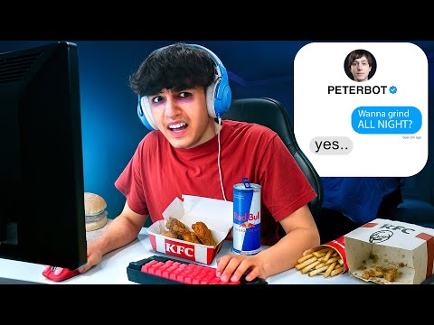 I Said YES To PETERBOT For 24 Hours In Fortnite!