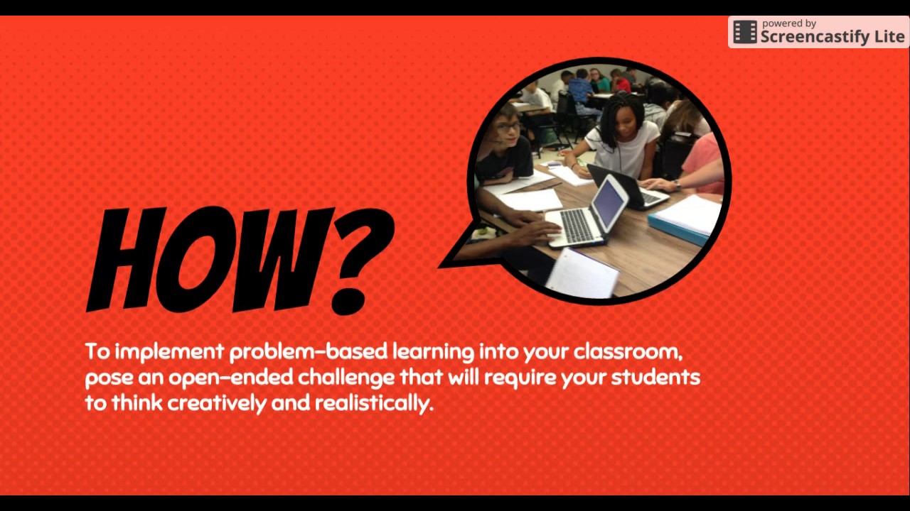 Problem based learning Ted Ed