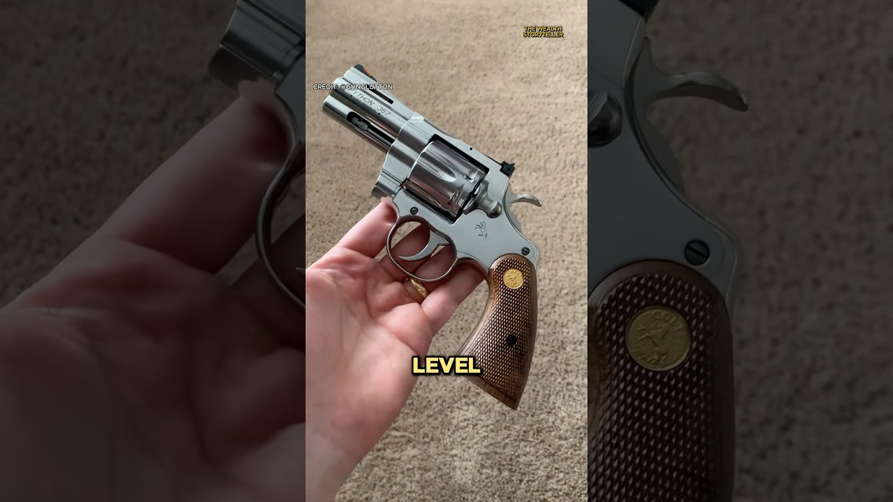 Why the Colt Python is Called the Rolls-Royce of Revolvers #shorts