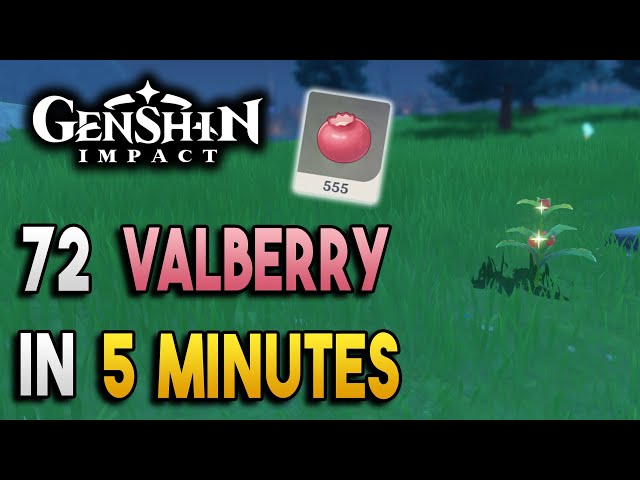 Top 5 Valberry locations in Genshin Impact: Best farming routes to find ...