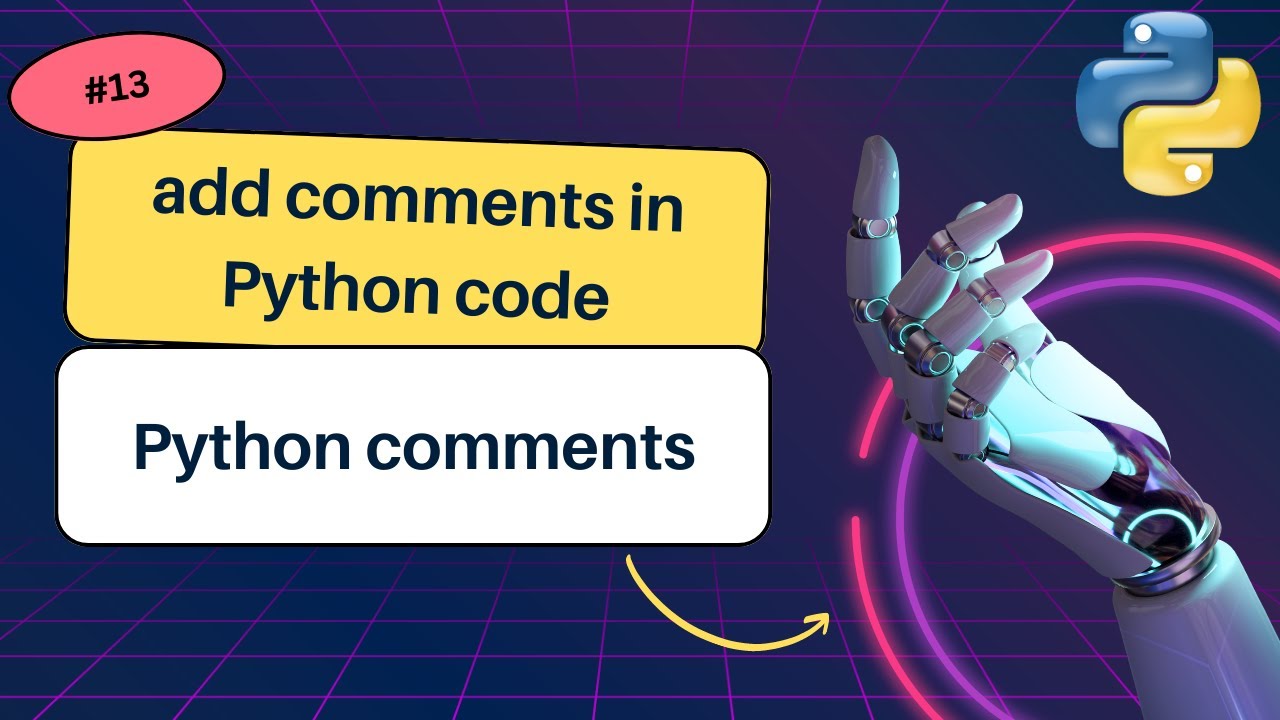 What are Python comments, and how do they enhance code readability? #python3 #pythontutorial
