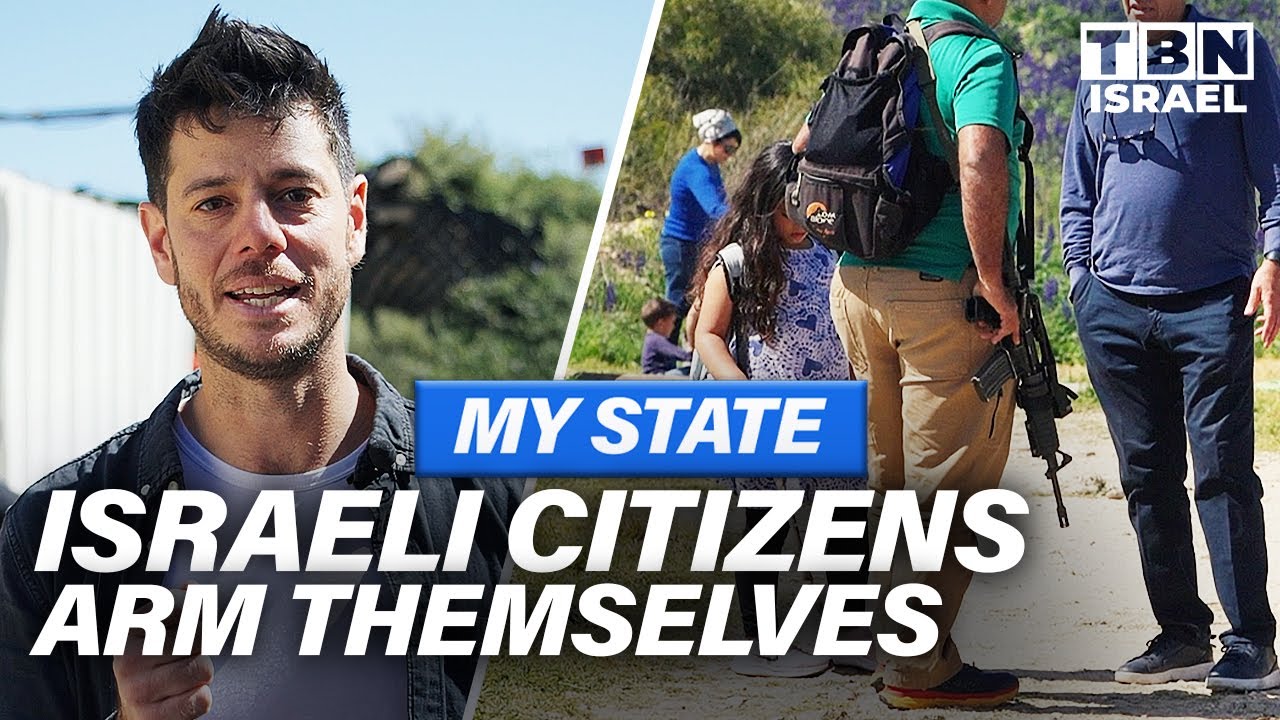 Israeli Civilians Carrying Firearms To DEFEND Homeland Against Terrorism | TBN Israel