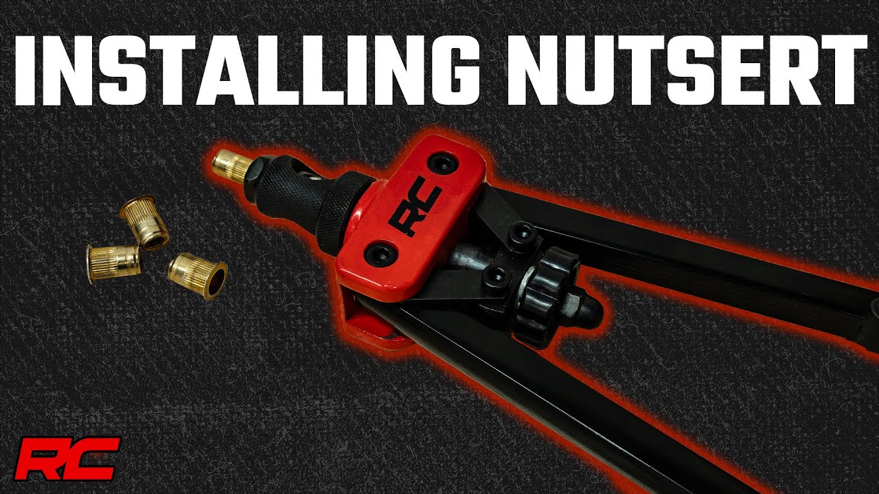 Installing Nutsert With And Without Tool