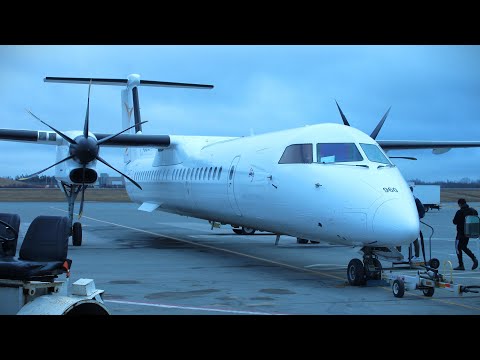 Full flight | PAL Airlines Dash 8 Q400 | AC2287 Halifax to Ottawa (C-GPNV op for Air Canada)