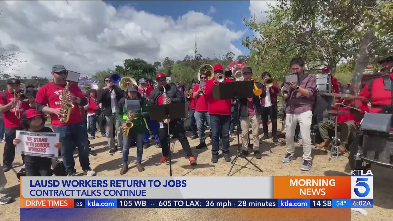 Strike ends, LAUSD students return to class