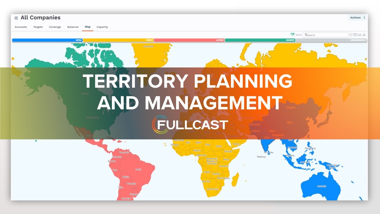 Territory Planning Software: Complete Fullcast Demo