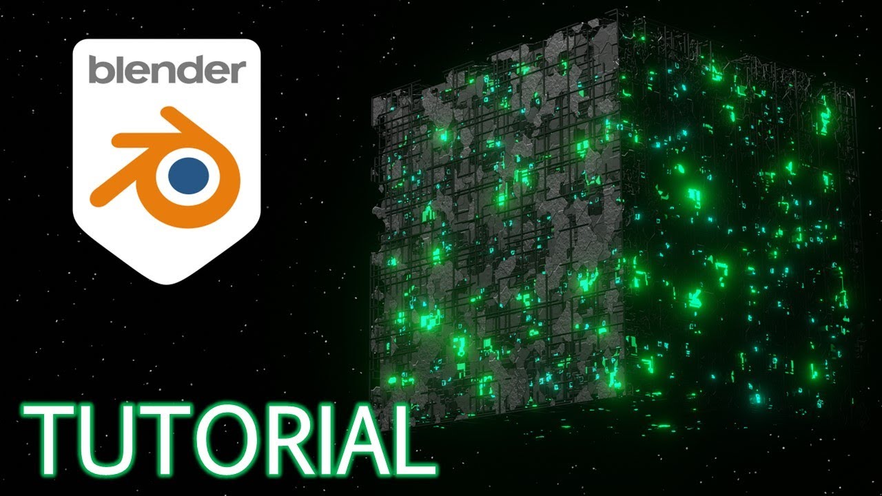 Easy Borg Alien Sci Fi Effect with Geometry Nodes | Blender Tutorial EEVEE