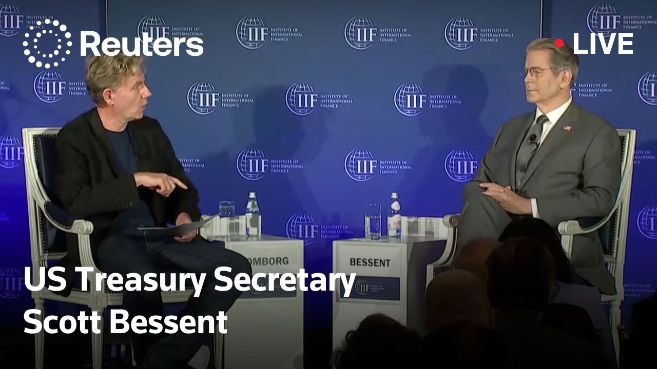 LIVE: Treasury Secretary Bessent discusses global finance