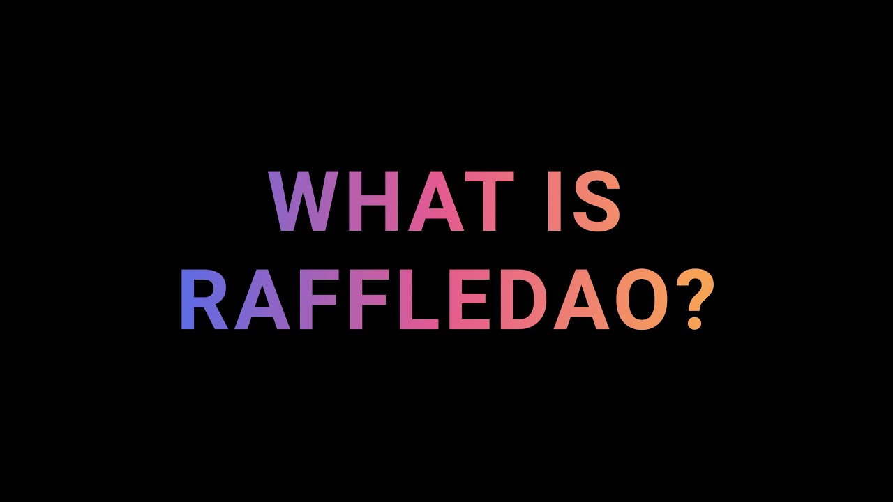 What is RaffleDAO?