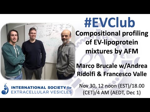 Marco Brucale: Compositional profiling of EV-lipoprotein mixtures by AFM nanomechanical imaging