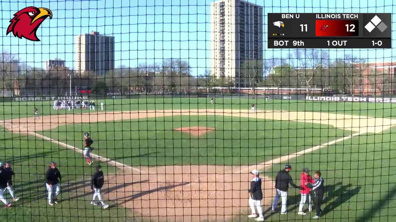 Baseball (DH) vs Ben U - 4/22 12PM - Live from Ed Glancy Field