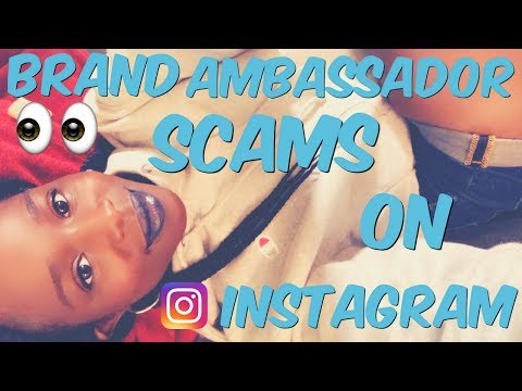Brand Ambassador Scams On Instagram