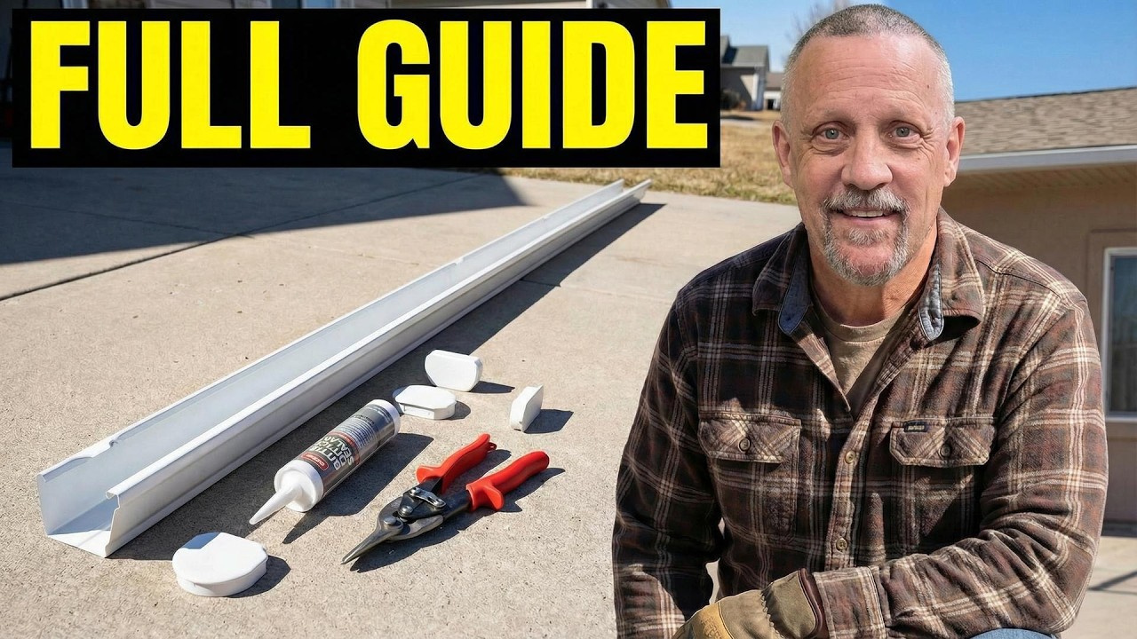 DIY Gutter Installation Step by Step | No Expensive Tools