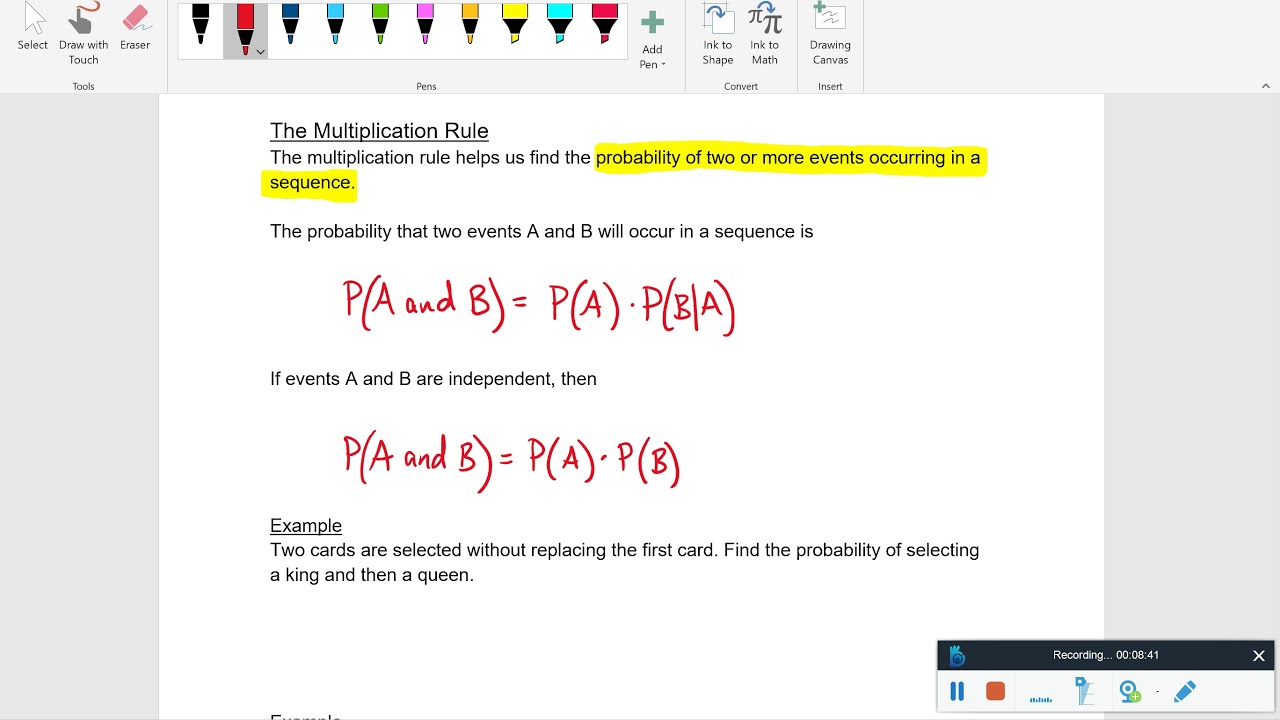 Chapter 3.2 - Conditional Probability