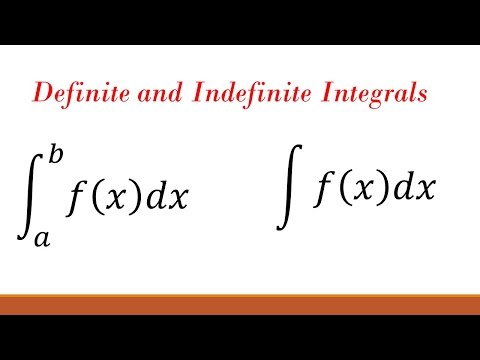 What is the difference between a definite and indefinite integral? (Part 2)
