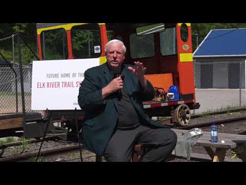 Gov. Justice announces plans to build major rail trail along Elk River and Buffalo Creek