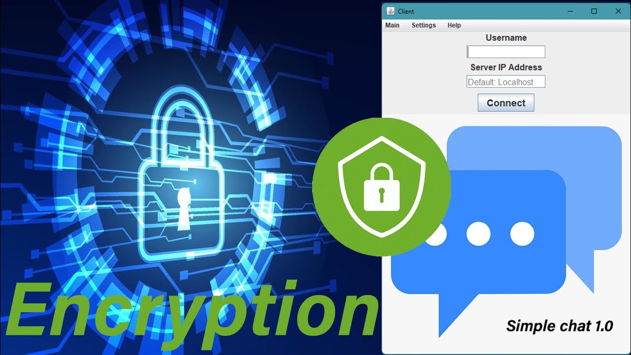 Creating an Encrypted Java Client Server Chat Application