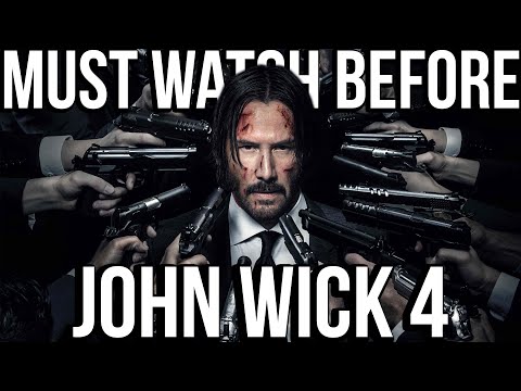 JOHN WICK 1-3 Recap | Everything You Need To Know Before CHAPTER 4 | Movie Series Explained