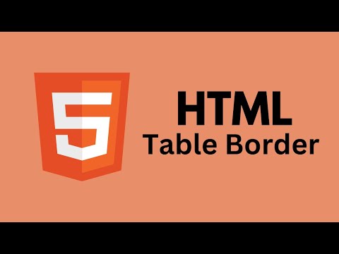 HTML Table Border